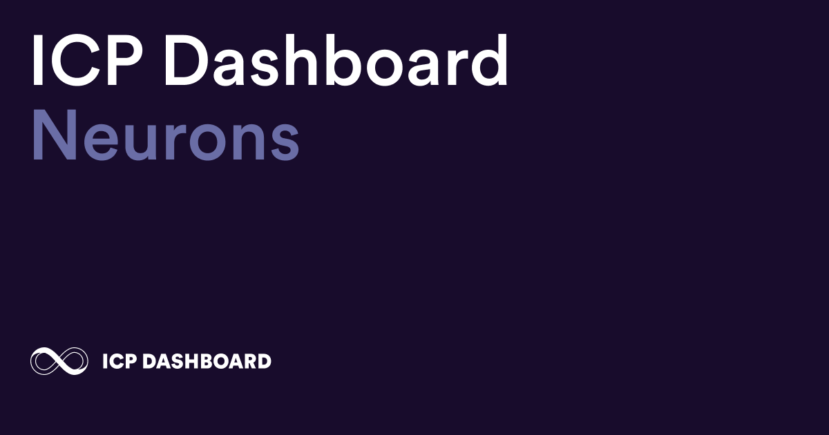 Neurons - ICP Dashboard